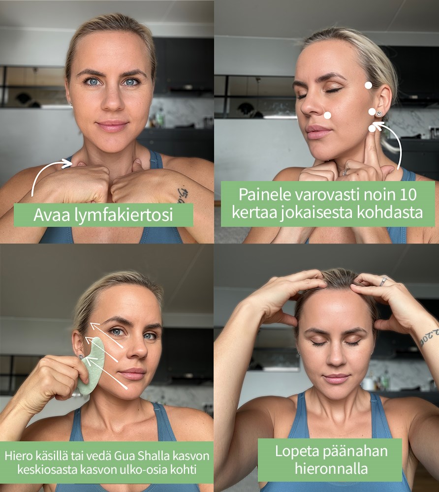 Lymfa-kasvohieronta, ohjeet ja vaikutukset | Healthwell